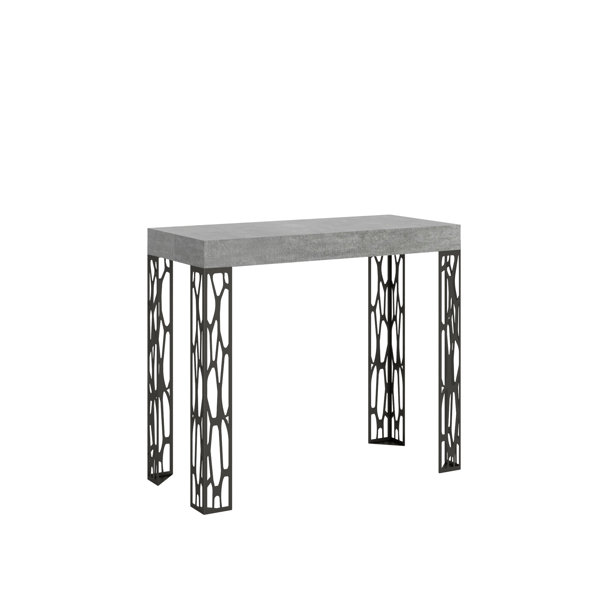 Itamoby Extending Console Table Ghibli Small with Anthracite Structure | Wayfair.co.uk